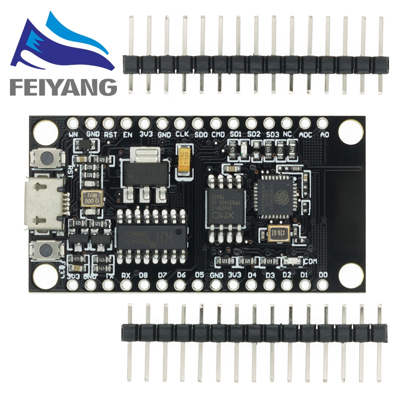 10pcs NodeMCU V3 Lua WIFI module integration of ESP8266 + extra memory 32M Flash, USB-serial ...