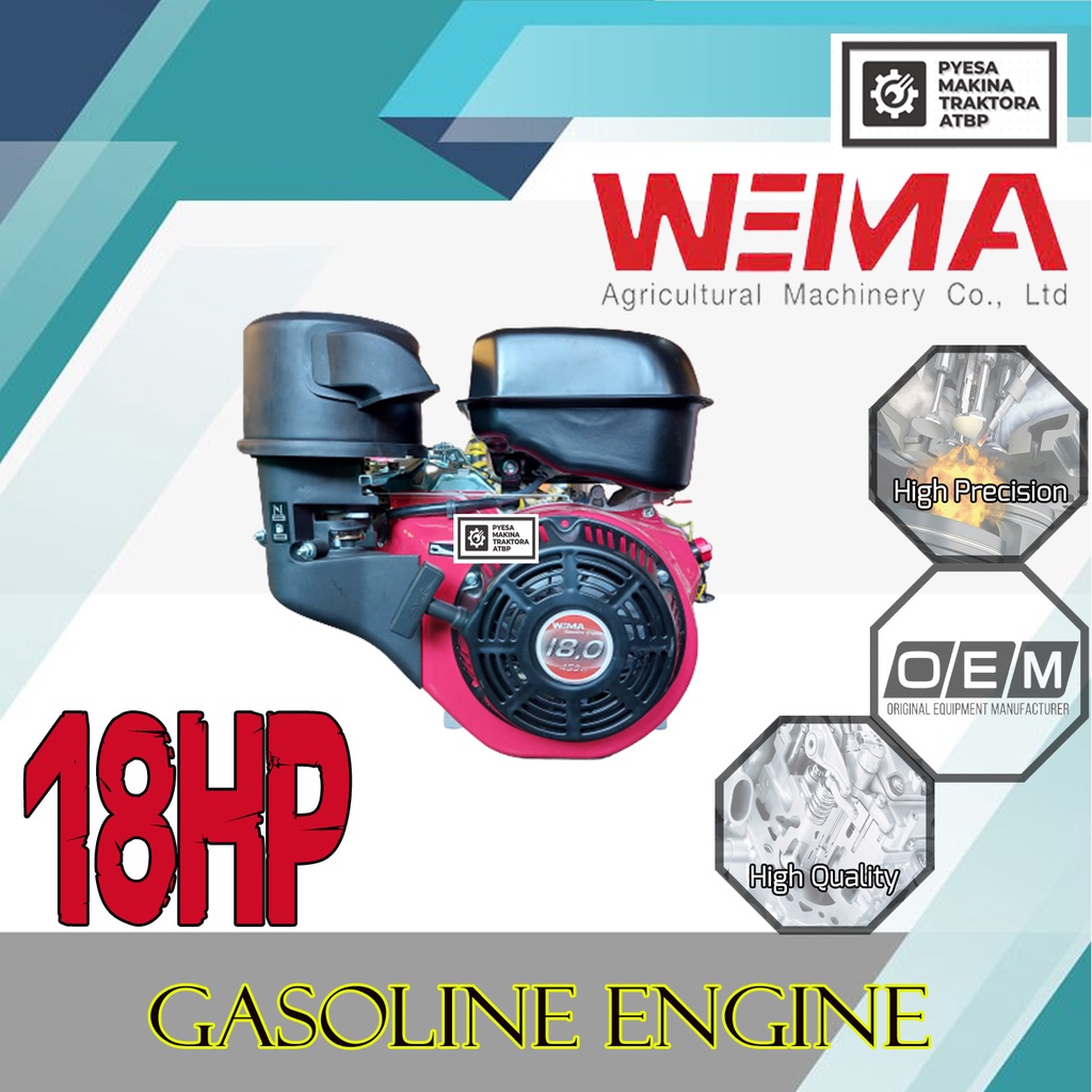 18HP Gasoline Engine Air Cooled for Bangka ang Machineries | Shopee ...