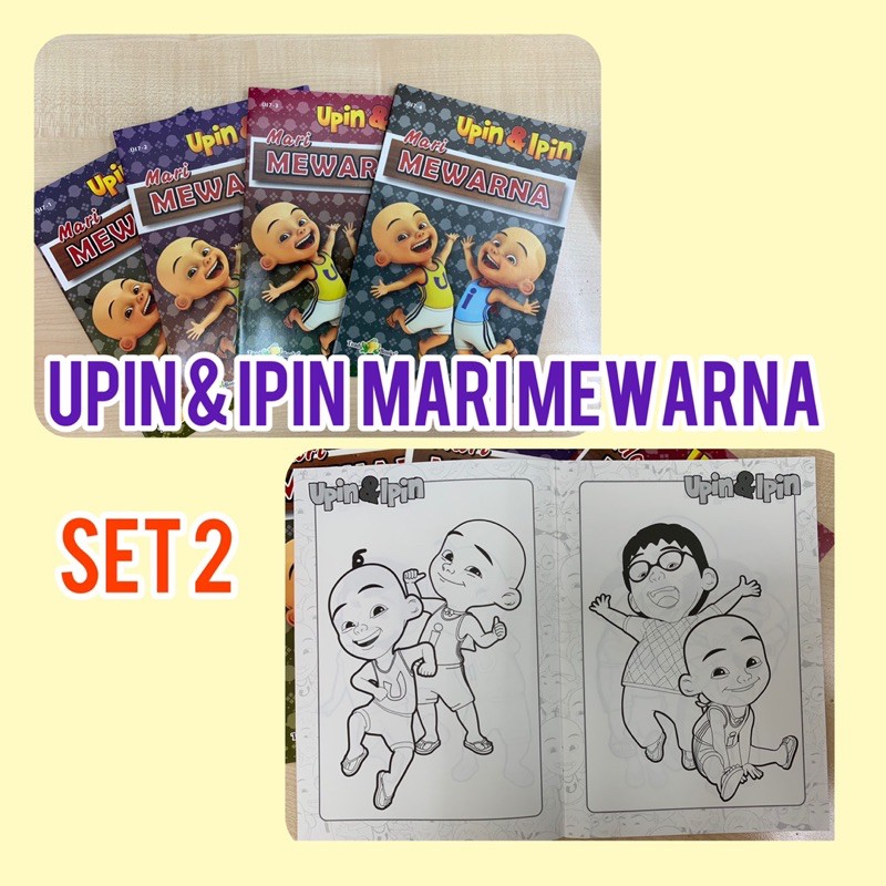 Stock-upin IPIN Coloring BOOK KidsColouringBook – Kanak Color BOOK ...