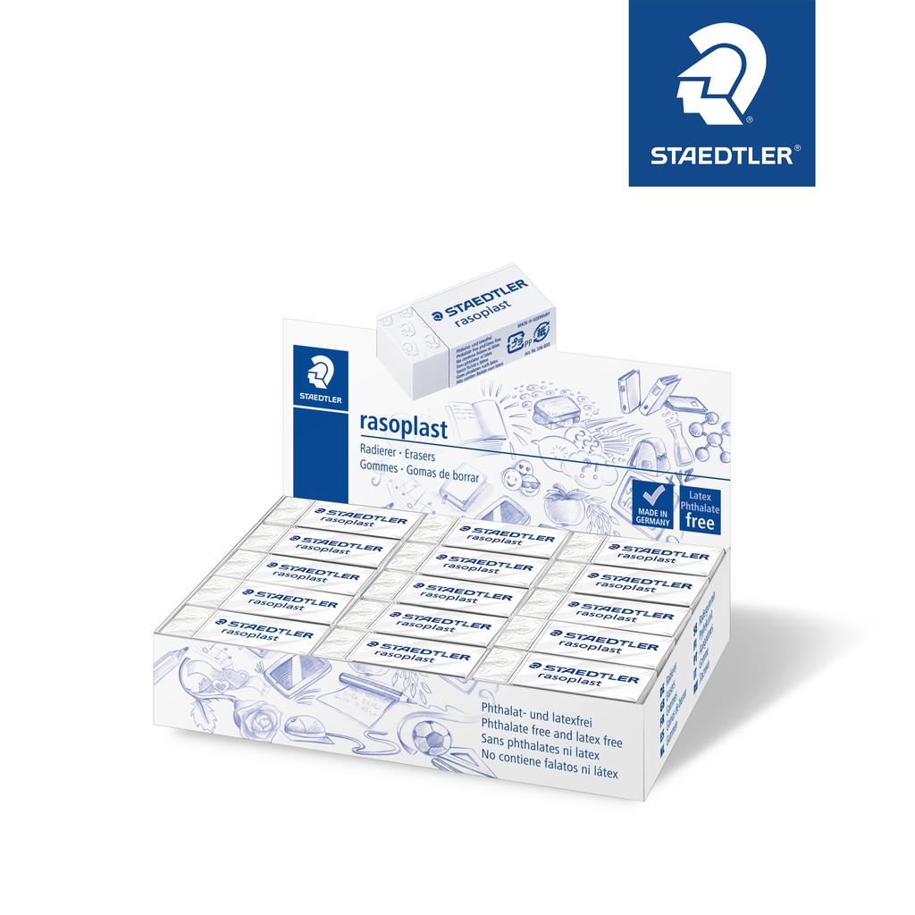 Staedtler Rasoplast Eraser 526 B30 | Shopee Philippines