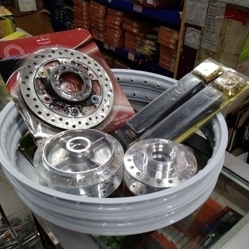 XRM/w100/w110/rusi 100/rusi110/smash 110 /sym/bonus/ rim/hub/Rayos/Disc ...