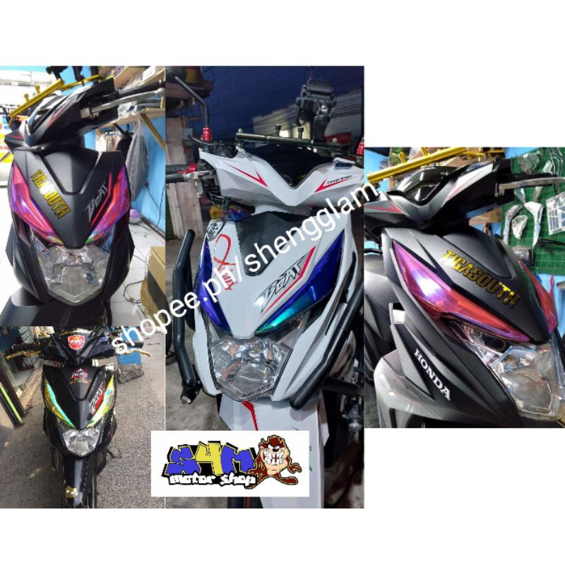 Honda Beat V2 Kilay Tint / Signal Light Tint | Shopee Philippines