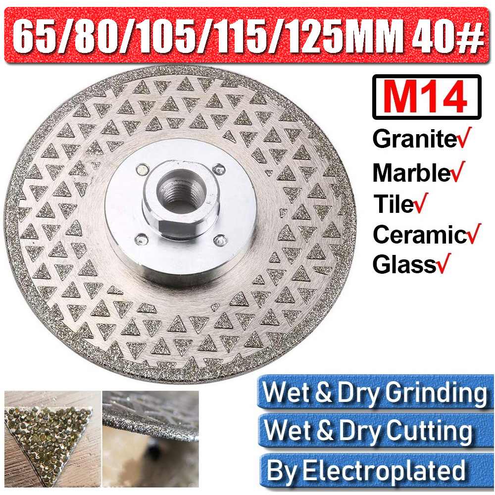 65-125mm Porcelain Tile Thin Diamond Dry Cutting blade/Disc Grinder ...