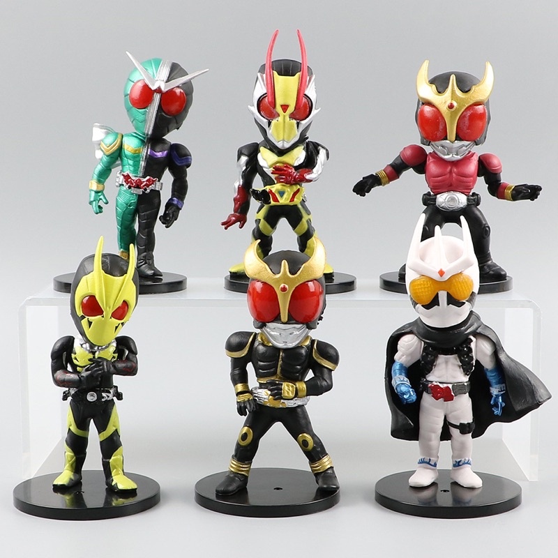 Red Wizard Model Kamen Rider Size 10 Cm. There Are 6 Types To Collect ...