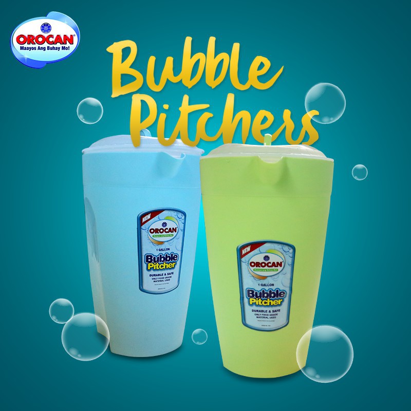 Orocan 1 Gallon / 3.7 Liter Bubble Pitcher | Shopee Philippines