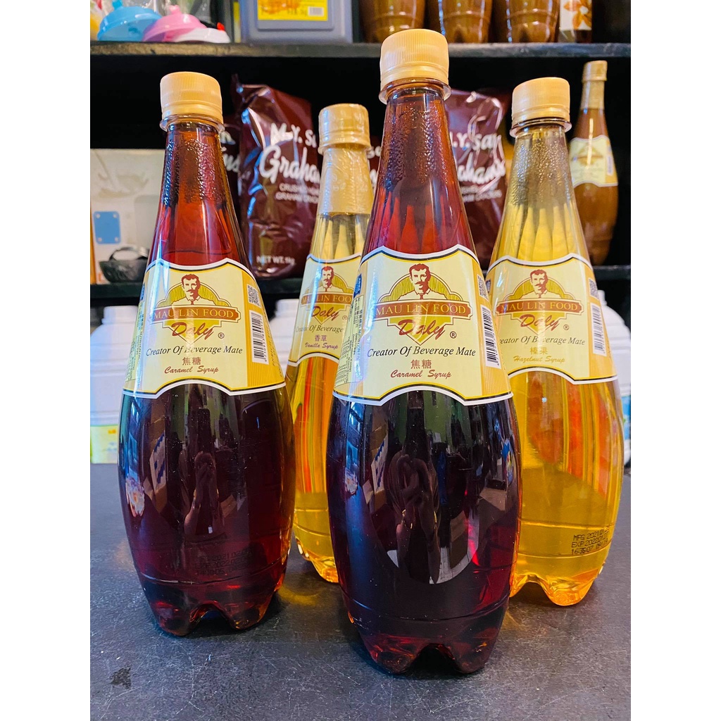 Maulin Syrups for Milktea, Coffee Frappe or other Beverages 1.3LITERS ...