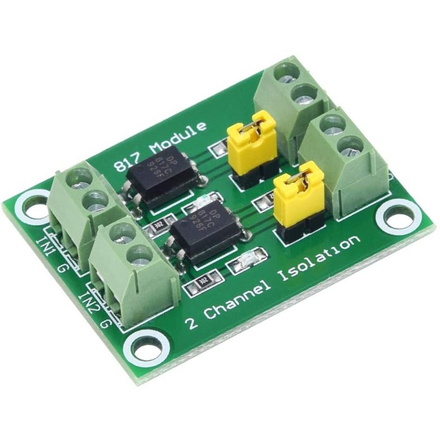 Pc817 2 Channel Converter Module Optocoupler Isolation - AIFRobotic ...