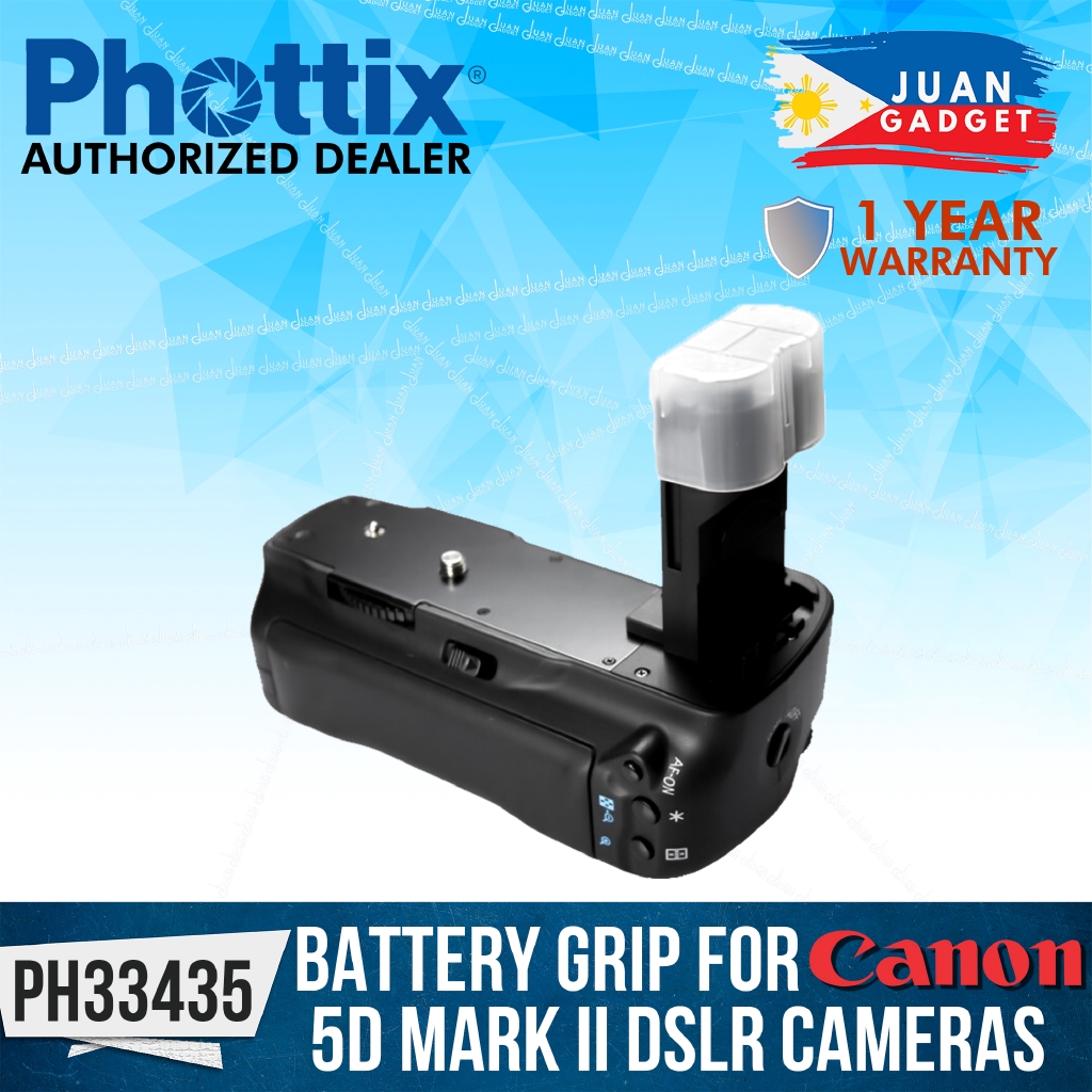 Phottix Battery Grip BG-5D II Premium Series For 5D II MK2 Canon DSLR ...