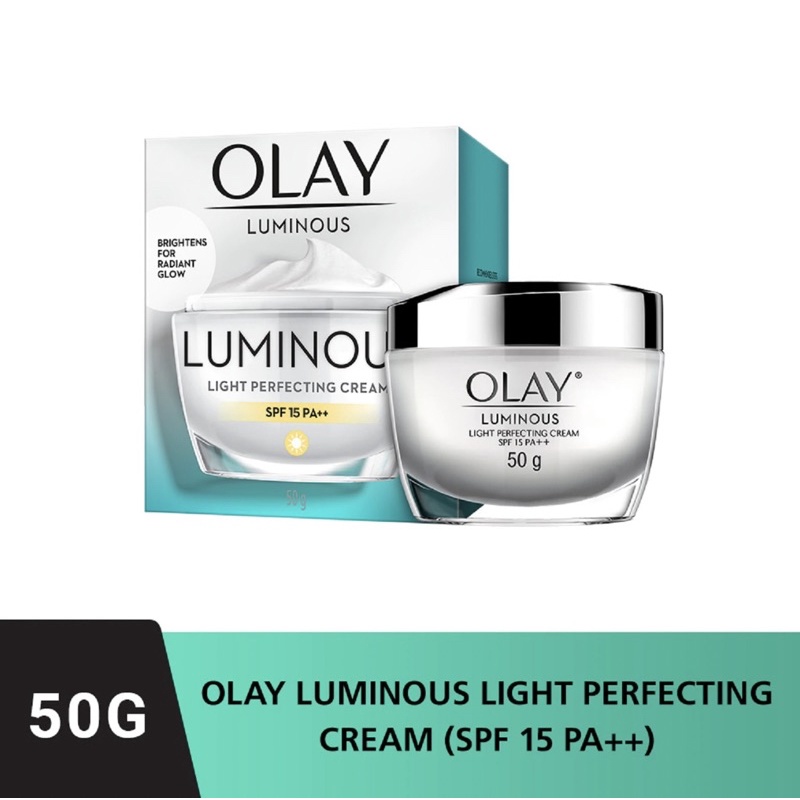 O L A Y Luminous Light Perfecting Cream with SPF15 PA++ Skin ...