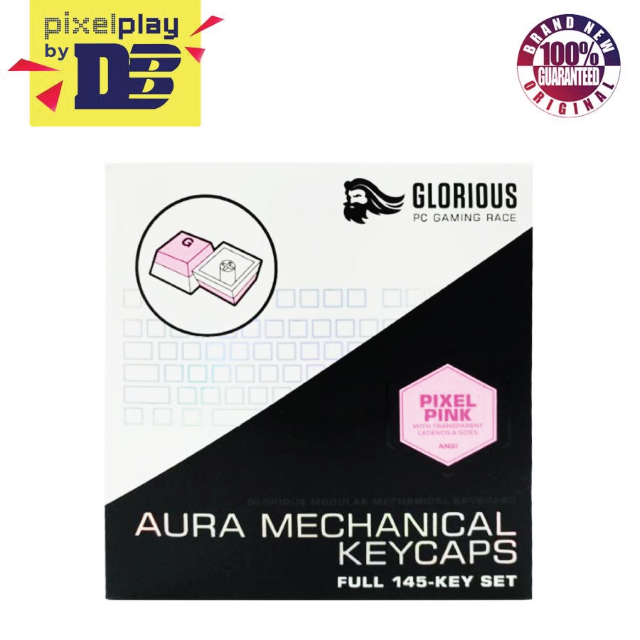 Glorious Aura Mechanical Keycaps V2 (Pixel Pink) | Shopee Philippines