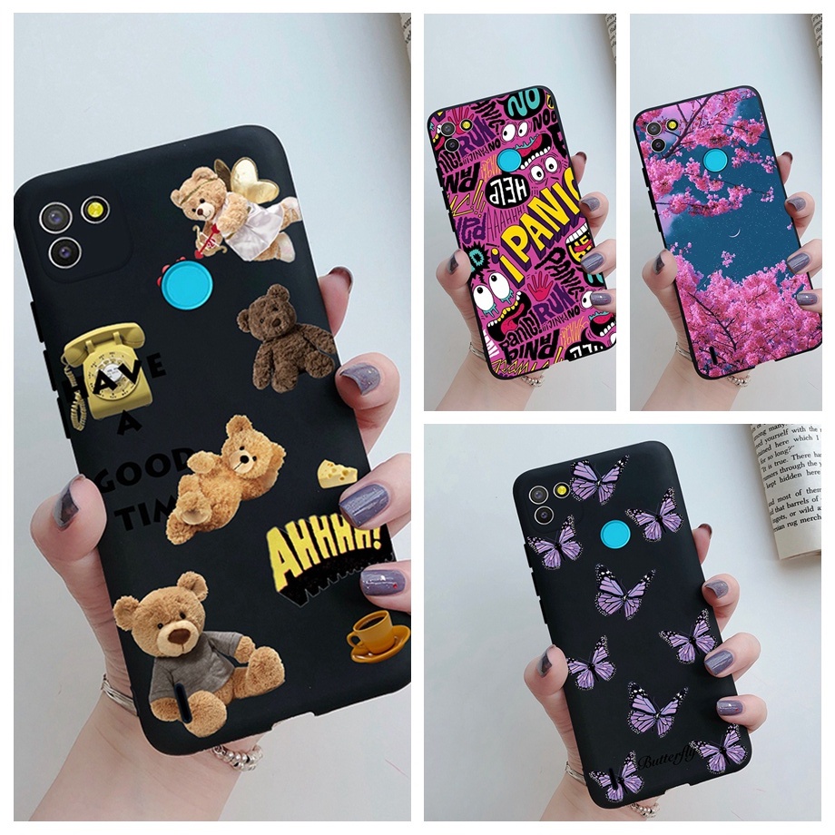 Tecno POP4 Lte POP 4 Lte Phone Case Cover Ins Fashion Patetrn Soft ...