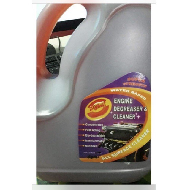 D’Best Engine Degreaser and Cleaner for cars (gallon) | Shopee Philippines