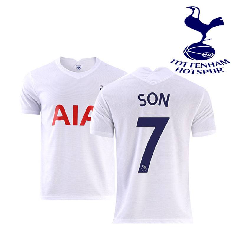 Tottenham Hotspur F.C. Football Jersey SON No.7 Tshirt Tops High Loose ...