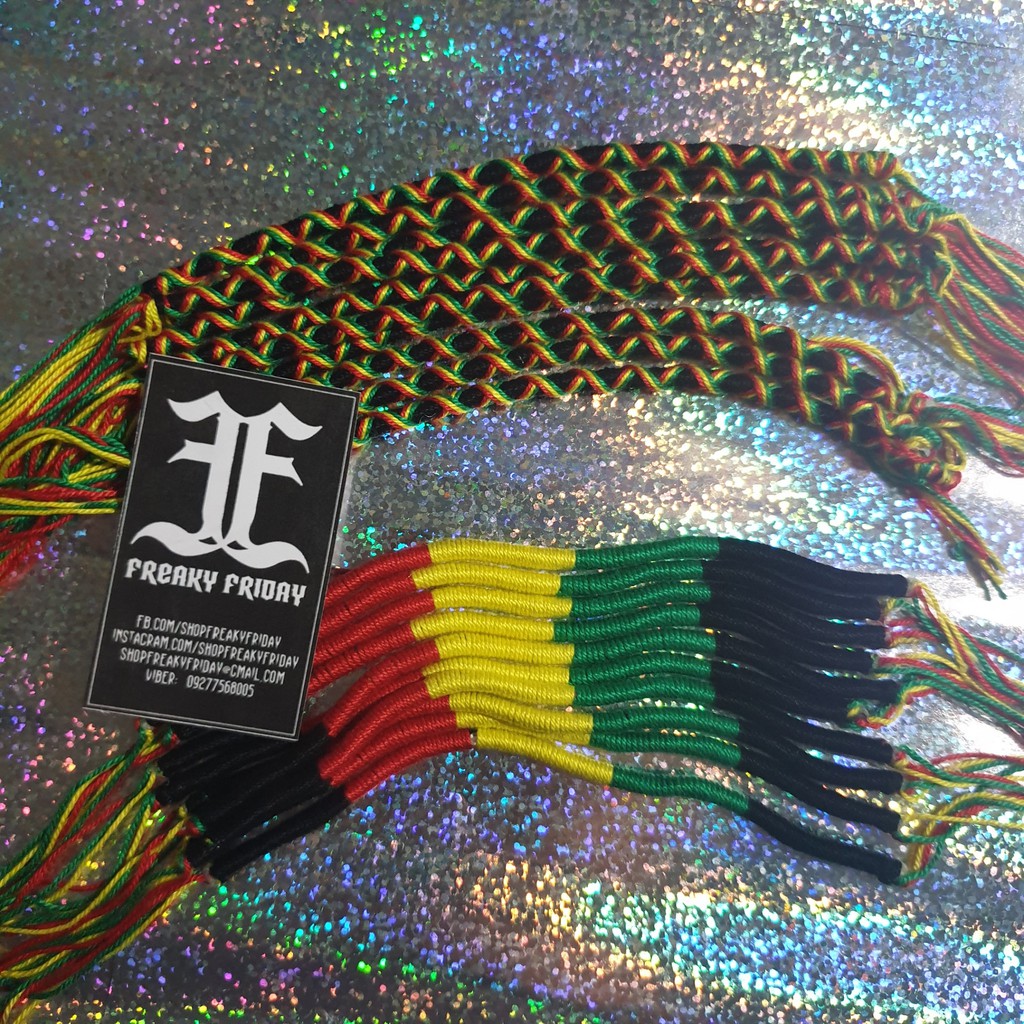 Rasta Anklet Bracelet - Authentic Rastafarian Jamaican Accessories v3 ...