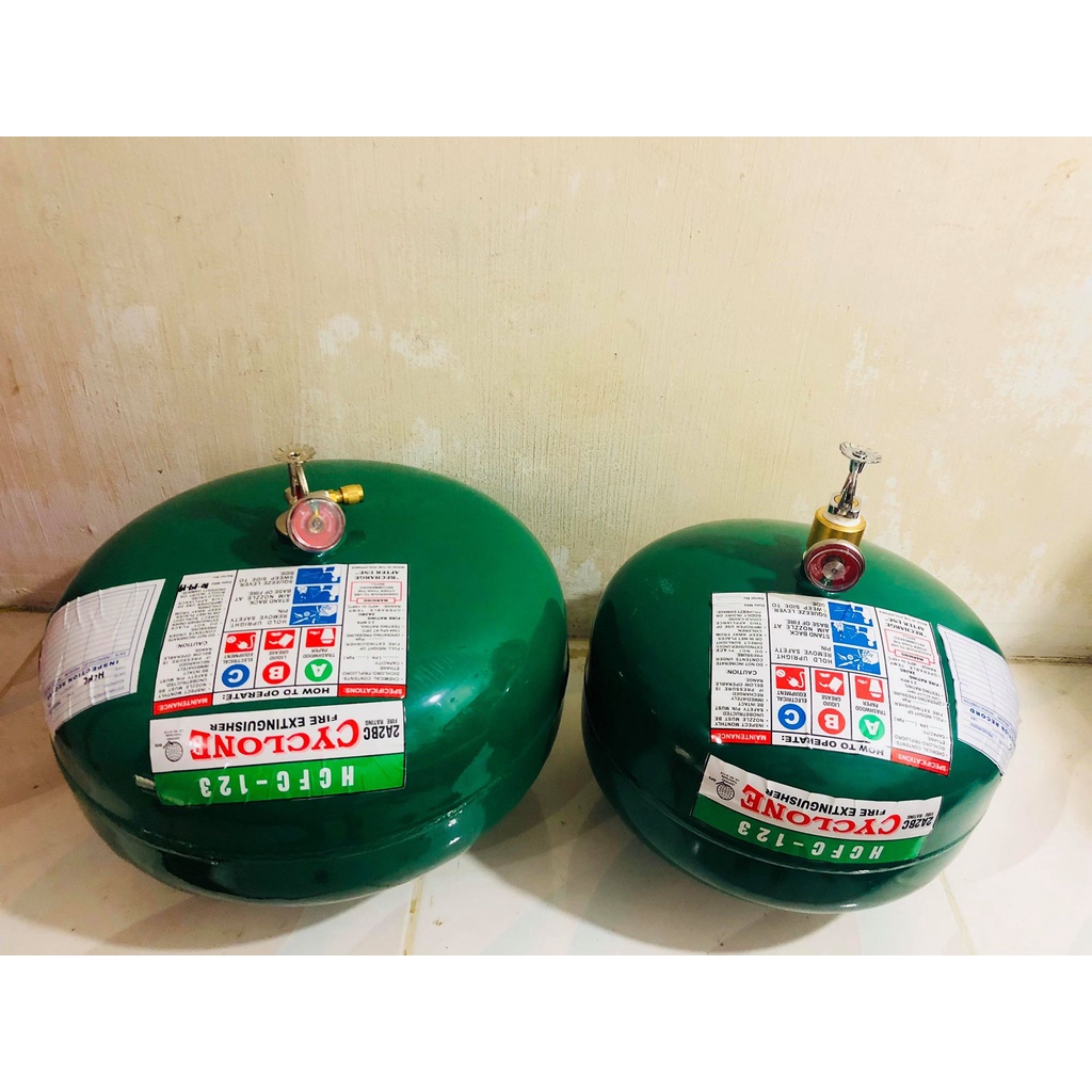 Fire Extinguisher HCFC-123 20lbs Ceiling Type CYCLONE | Shopee Philippines