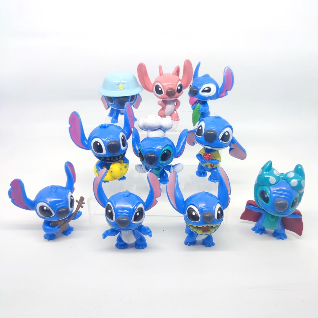 Lilo AND STITCH CHIBI ACTION FIGURE TOPPERS Toys | Shopee Philippines
