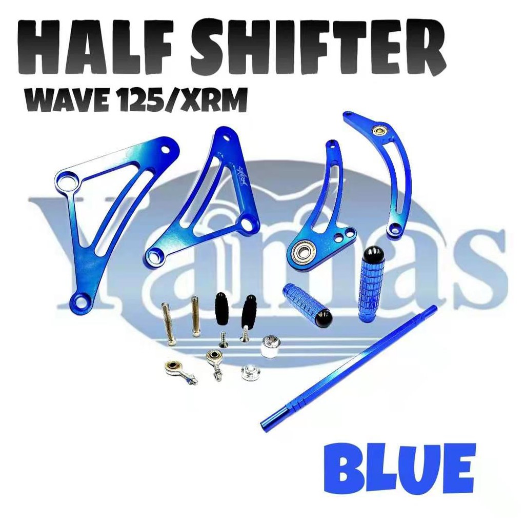 MOTORCYCLE HALF SHIFTER WAVE 125/XRM | Shopee Philippines