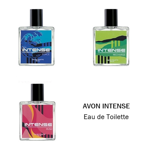 AVON INTENSE Eau De Toilette for Men 50 ML (RUSH, FORCE, RECHARGE ...