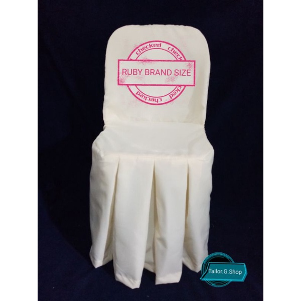 RUBY II- MONOBLOCK CHAIR COVER FOR CATERING | Shopee Philippines
