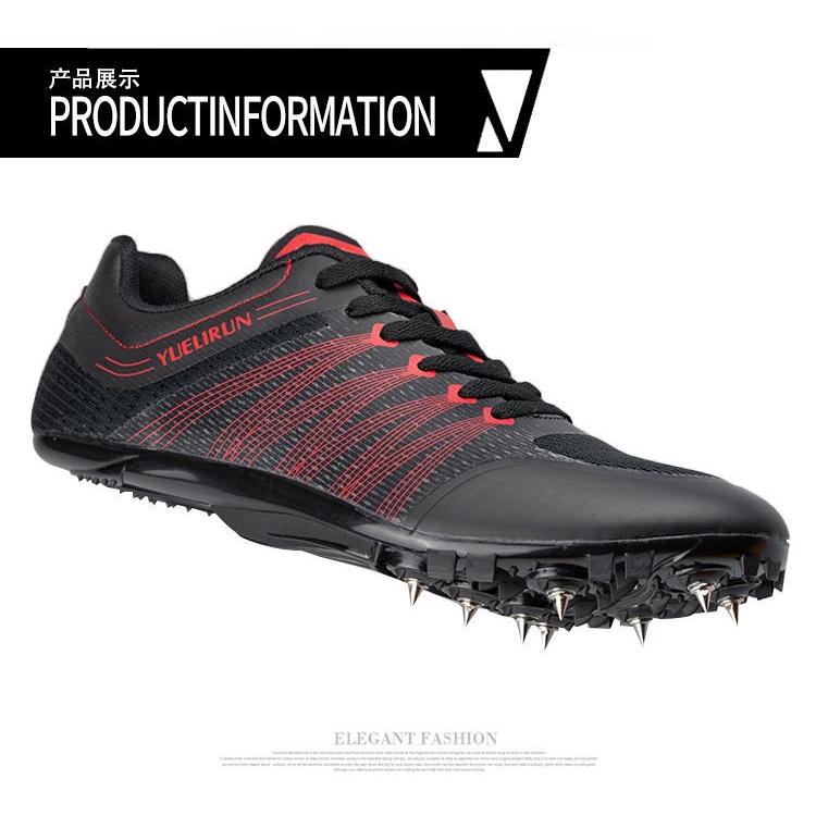 Spikes Track And Field Short Running Shoes Unisex Professional Mid ...