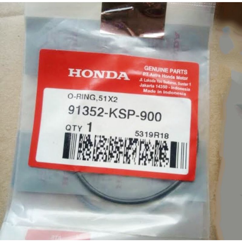 Oring 51x2 Sil Tromol Rear Rims Verza Supra GTR CBR CB 150R Ori AHM ...