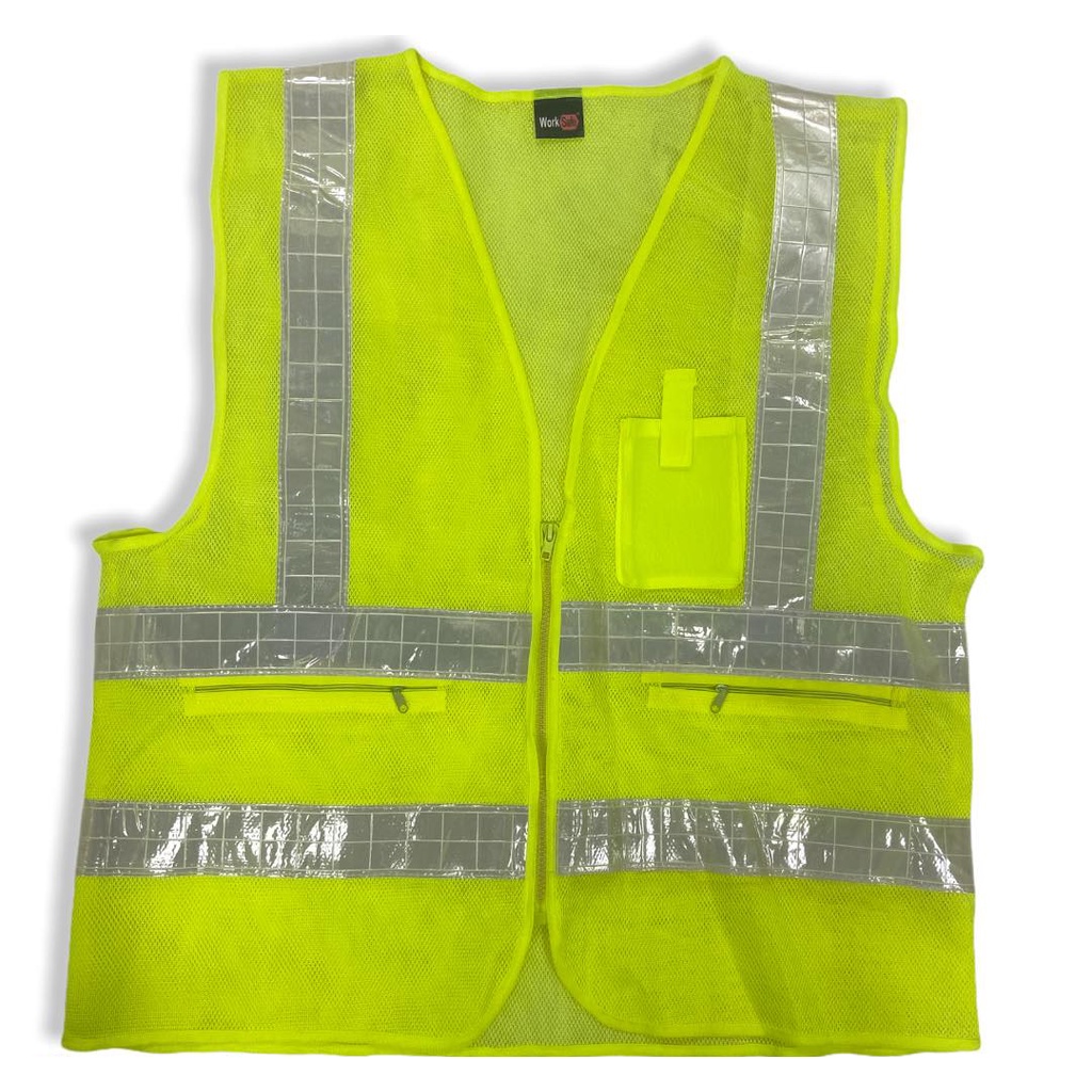 Reflective Reflector Vest for Safety Exceptional visibility Motor Vest ...