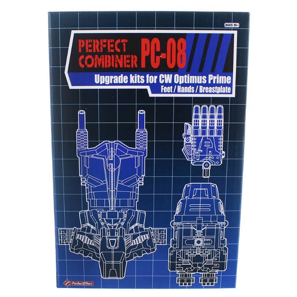 Perfect Effect PC-08 Upgrade Kit for Transformer Combiner Wars Optimus ...