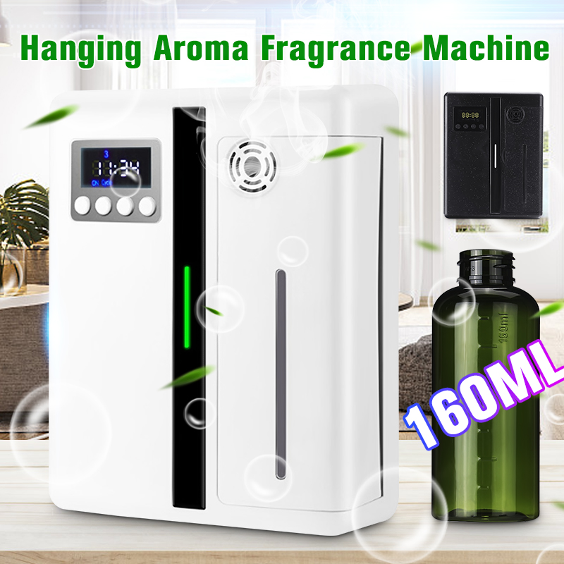 2 Colors Intelligent Aroma Fragrance Machine Air Purifier 160ml Timer ...