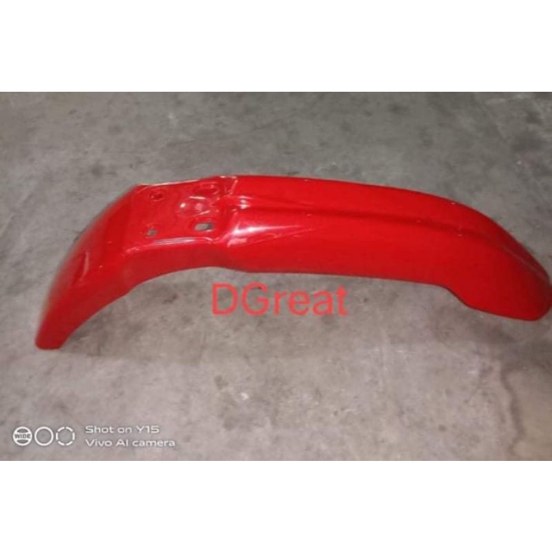 rusi krz200 front fender (tapalodo) red | Shopee Philippines