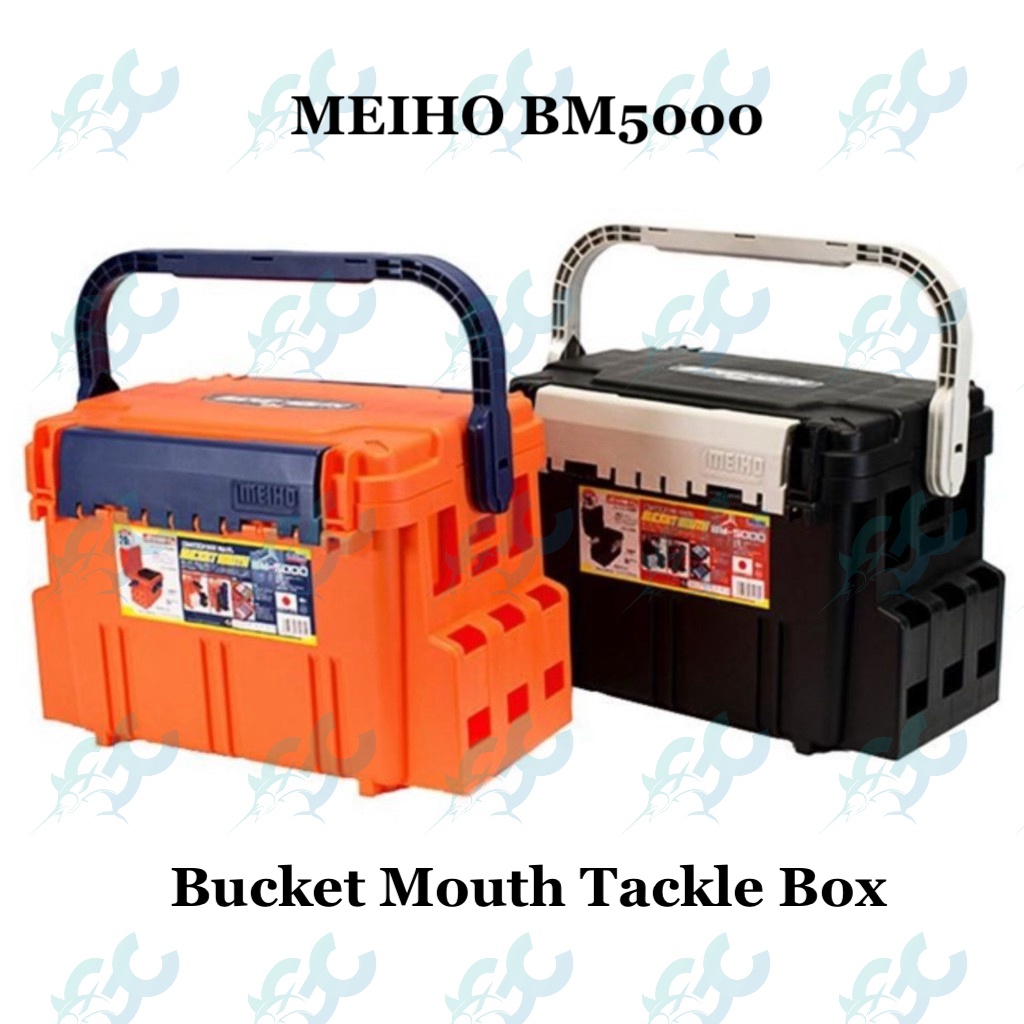 Meiho BM5000 Bucket Mouth Tackle Box | Shopee Philippines