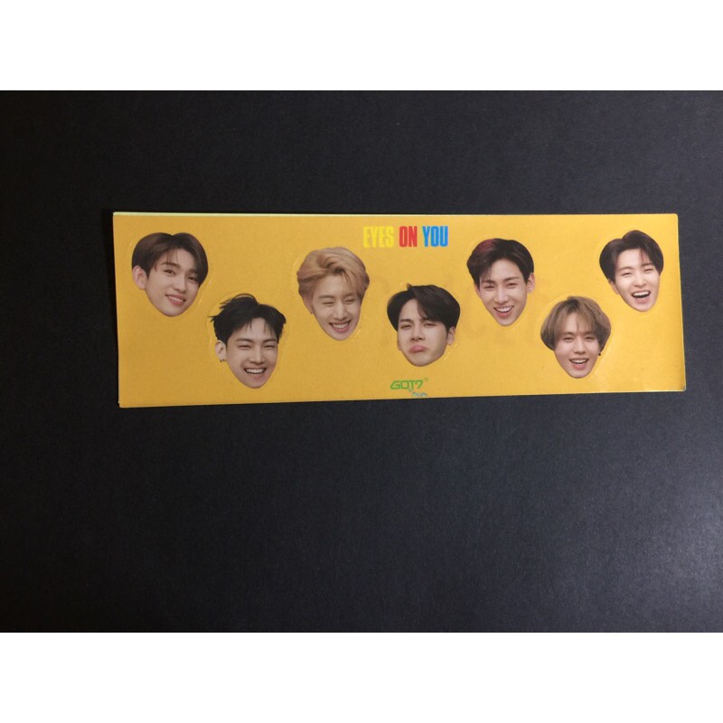 GOT7 OFFICIAL EXTRA STICKERS FROM EYES ON YOU ERA | Shopee Philippines