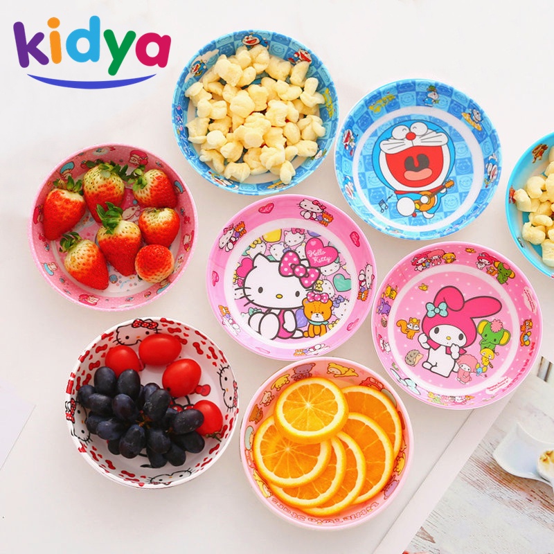 Kidya Cartoon Hello Kitty Fruit Plate Creative Cute Small Tray ...