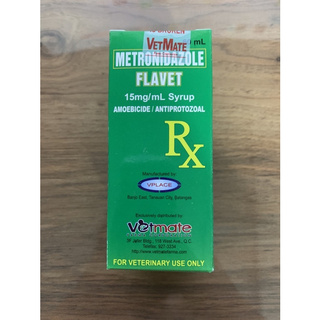 Papi Flavet Amoebicide / Antiprotozoal Syrup For Pets 60ml | Shopee ...