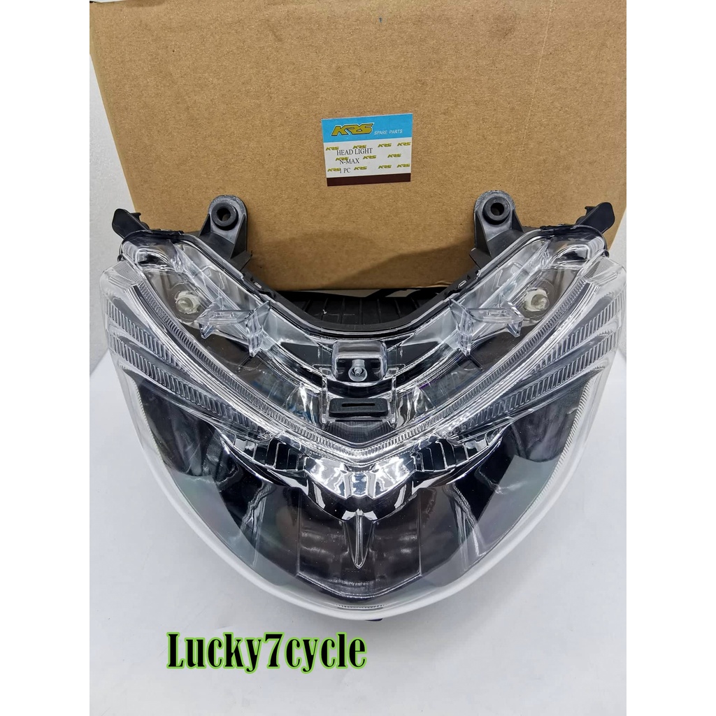 KRS Headlight assy for Yamaha NMAX with bulb and socket | Shopee ...