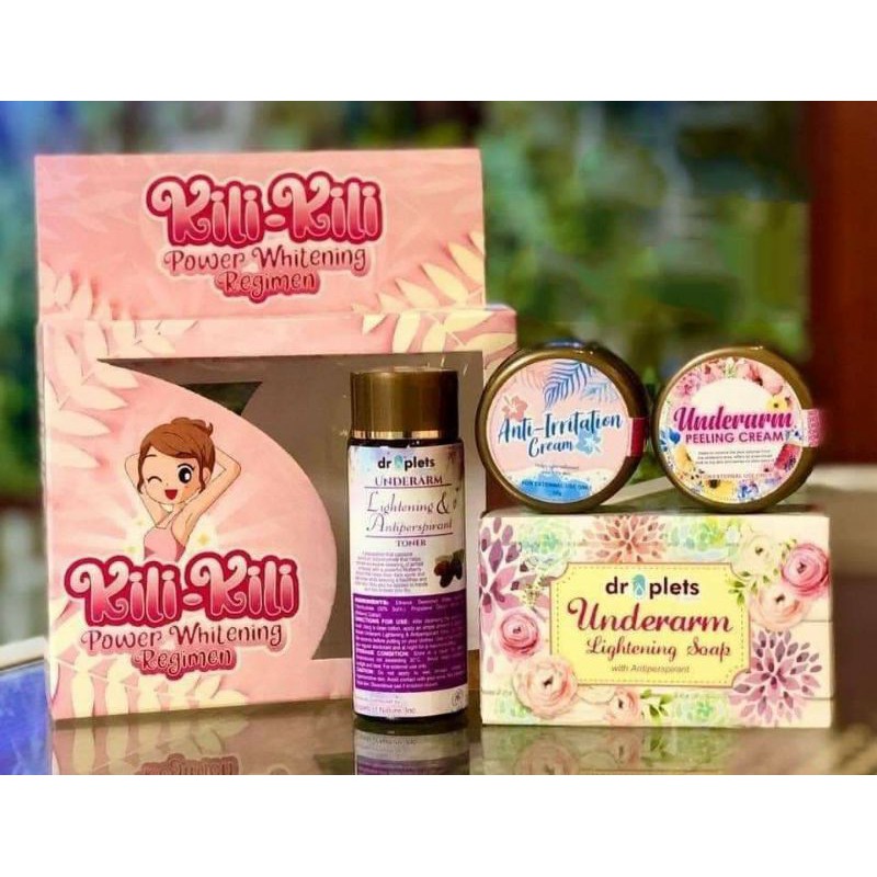 Kili-Kili Power Whitening Regimen by Droplets ORIGINAL | Shopee Philippines