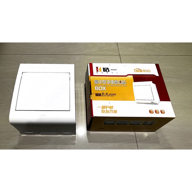 4 ways distribution box (white) metal back | Shopee Philippines
