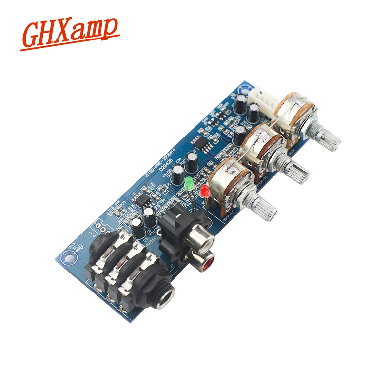 One channel Microphone and Two channels Music Input Preamplifier board ...