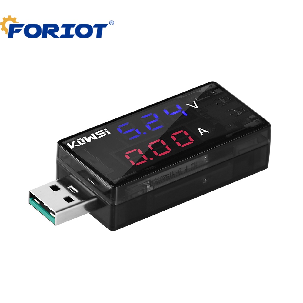 FORIOT USB Charger Doctor Current Voltage Charging Tester Power ...