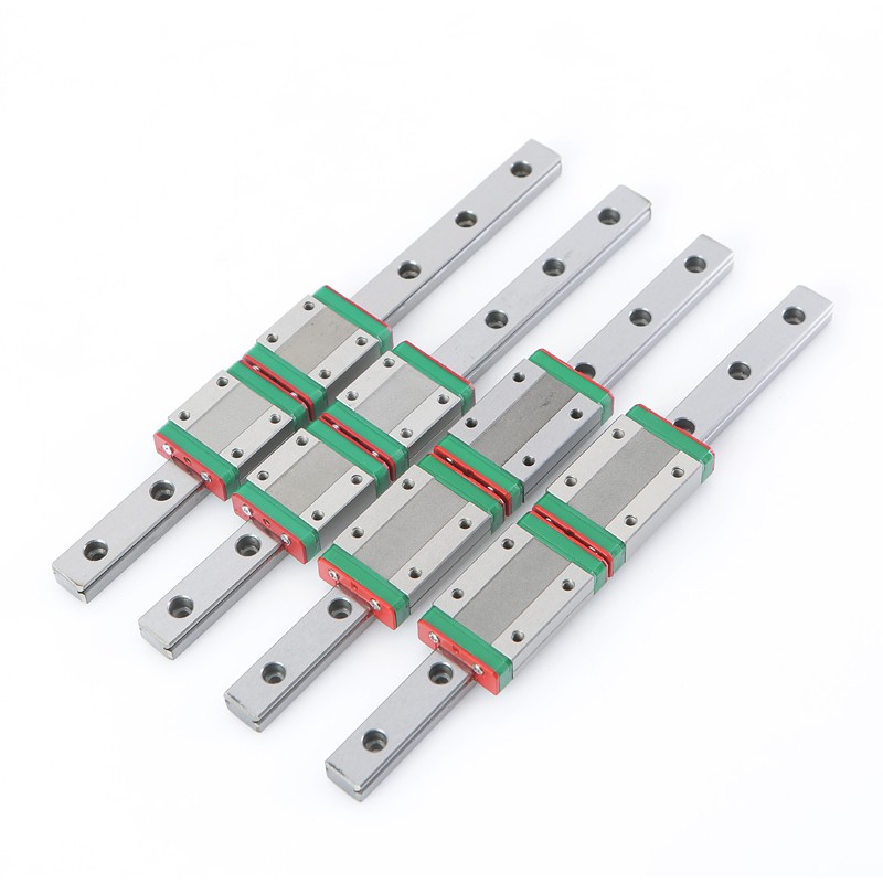 1PCS Linear guide rail slider slide rail wire rail bearing HGH HGW15/20/25/30/35/45CA CC Full ...
