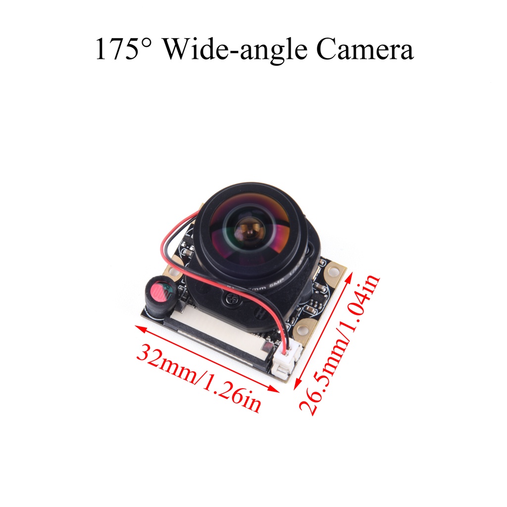 Raspberry Pi Day/Night Vision Camera Module 65°/75°/130°/175° 5MP ...