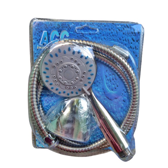 Telephone Shower Head Stainless ( SET ) | Shopee Philippines