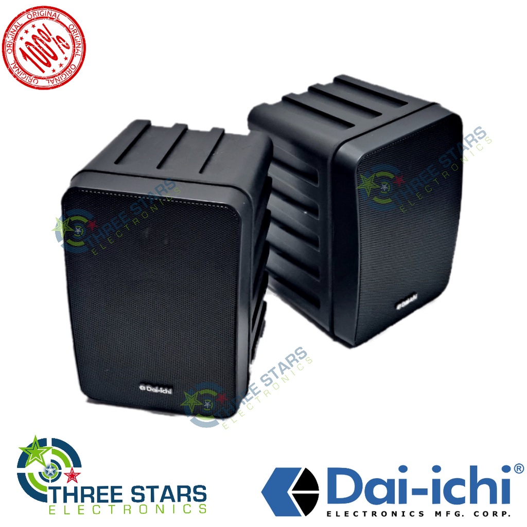 Dai Ichi 2pcs BS-515 Dual Port Driven 2 - way Speaker System 250 watts peak | Shopee Philippines