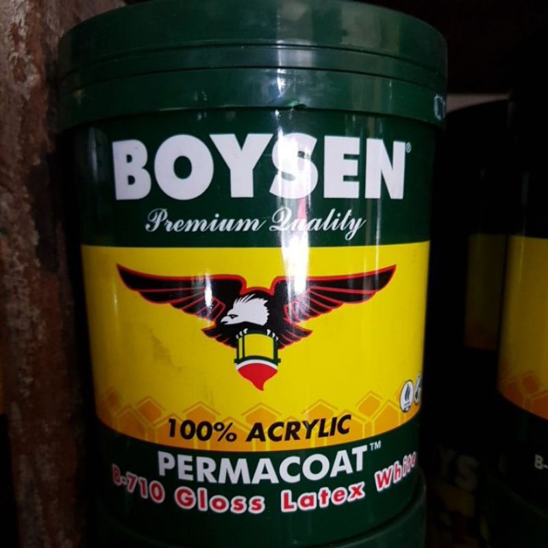 B-710 BOYSEN GLOSS LATEX WHITE 1 LITER | Shopee Philippines