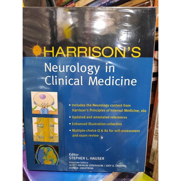 Harrisons Neurology in Clinical Medicine original colored | Shopee Philippines