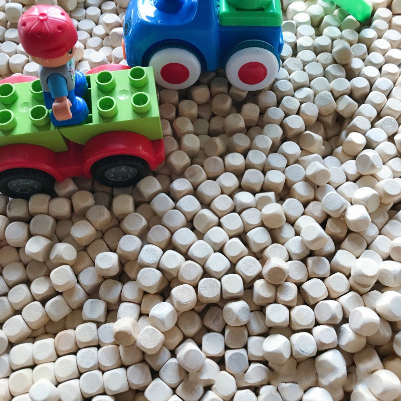 Baby Sensory Toys Play Playground Sand Pool Safety Building Block Wood ...