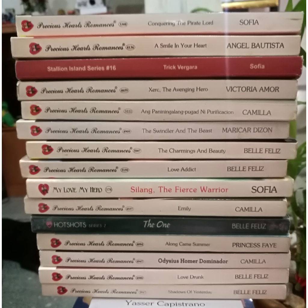 PRECIOUS HEART ROMANCE POCKETBOOKS THICK/ MAKAPAL 254 PAGES | Shopee ...