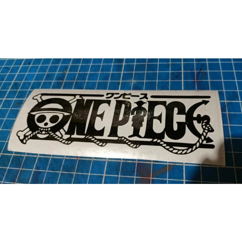 ONE PIECE CUSTOMIZED VINYL DECAL STICKER | Shopee Philippines