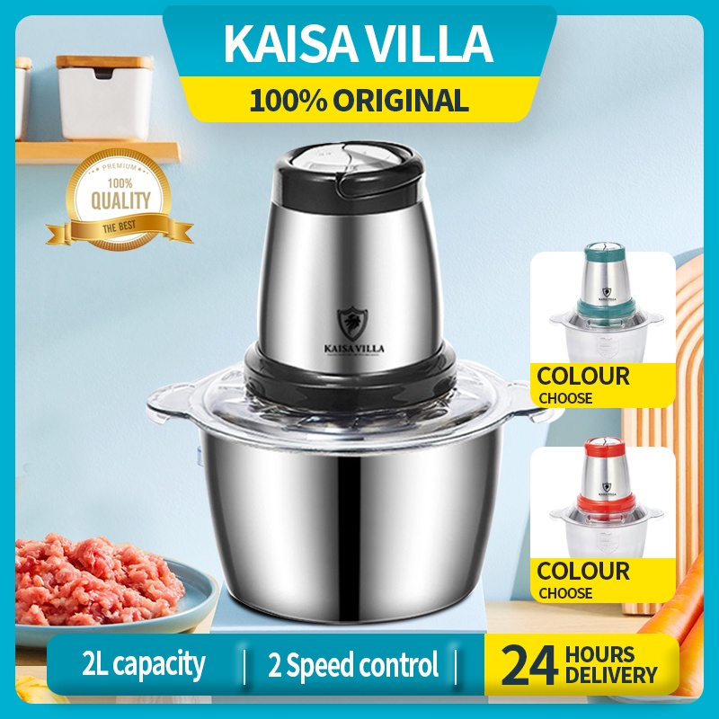 Kaisa Villa meat grinder electric food processor multi function blender garlic grinder Meat ...
