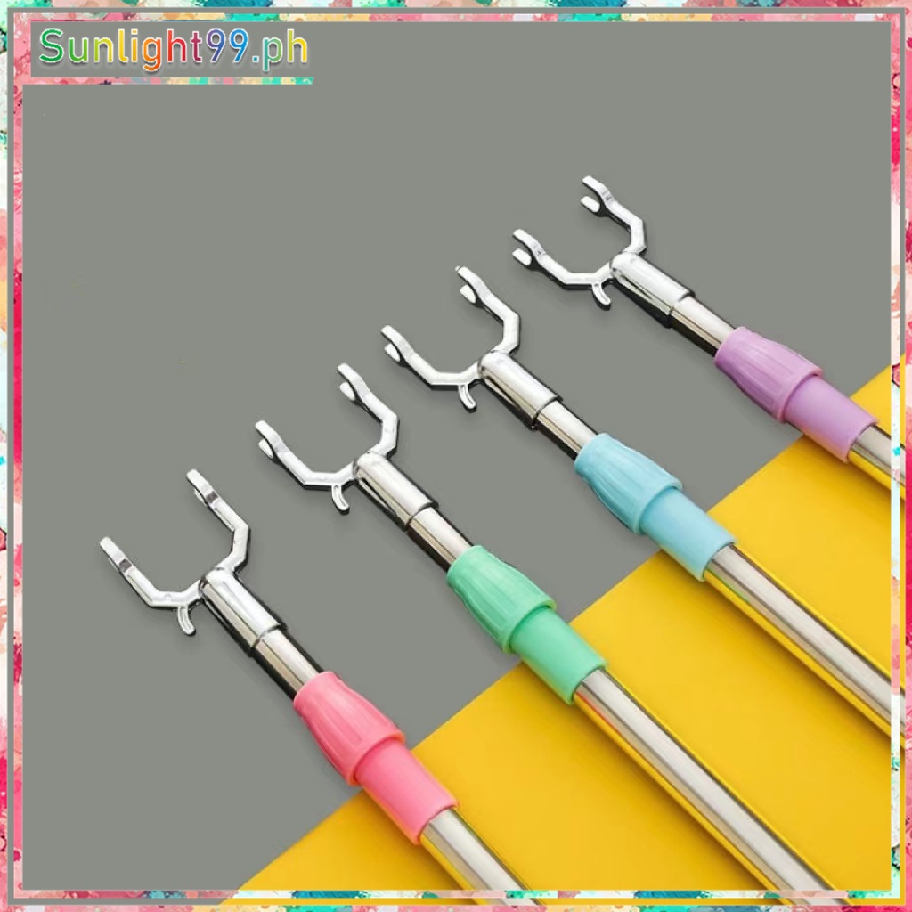 Extendable Clothes Pole,Hanger for Clothe Lifting Fork,Panungkit ng ...