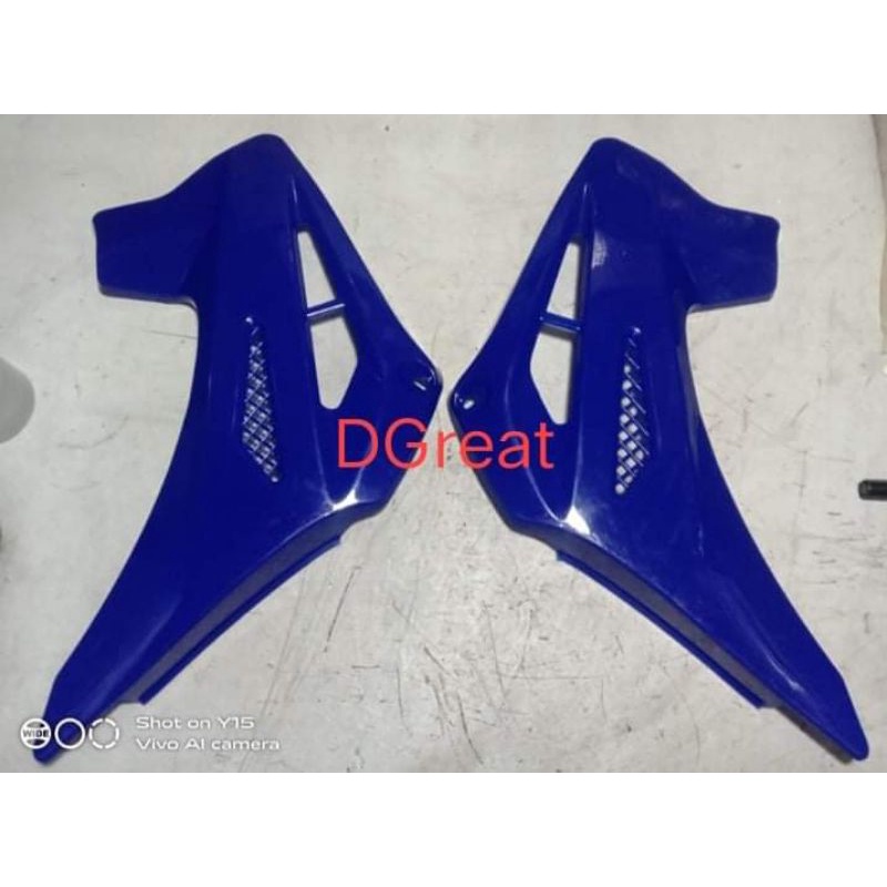 rusi kr125/150 fuel tank cover blue | Shopee Philippines